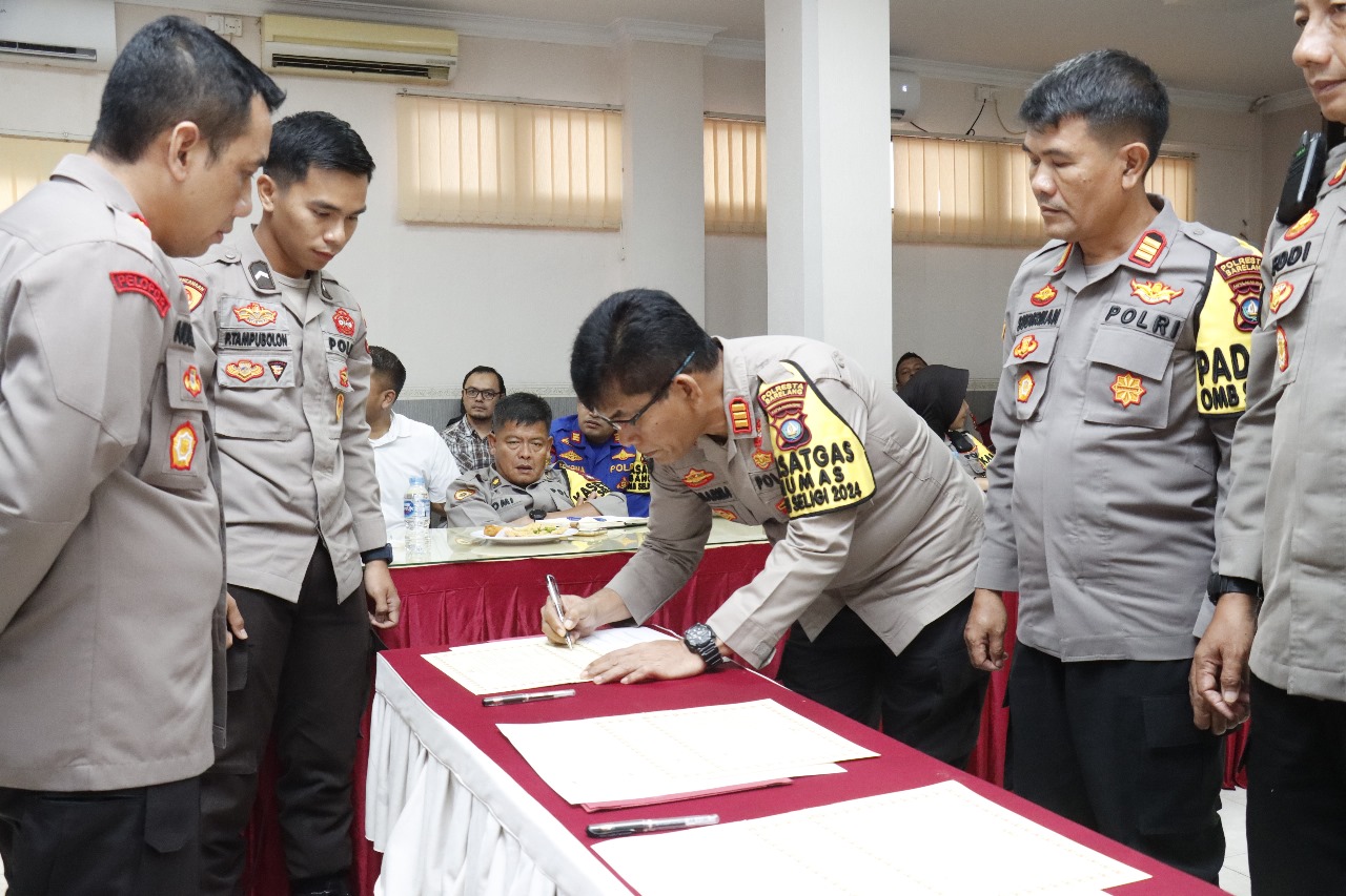 Polresta Barelang Gelar Penandatanganan Perjanjian Kinerja T A 2024 Dan